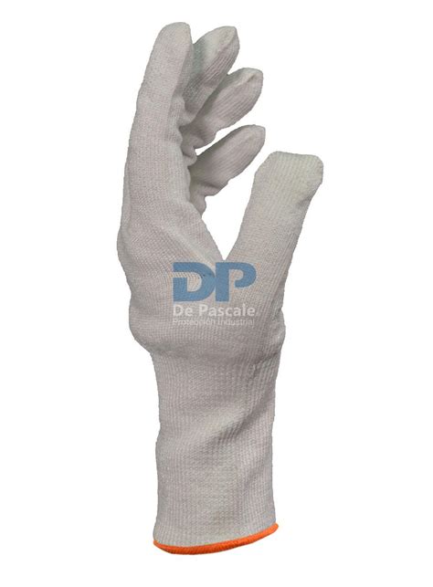 Guante Anticorte Liso G13 Frigorífico Color Blanco talles del 7 al