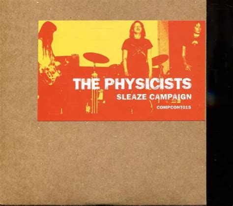 The Physicists Sleaze Campaign Promo Card Sleeve Welsh £300