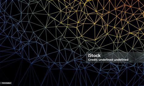 추상 다각형 삼각형 Backgroundabstract 다각형 삼각형 배경입니다 삼각형으로 구성 된 다각형 벡터 종이 접기