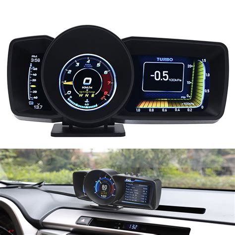 Geloo Digital OBD2 GPS Speedometer Universal Car HUD Head Up Display