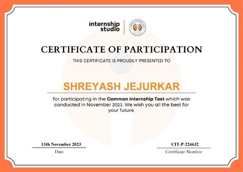 Shreyash Jejurkar On Linkedin Careergrowth Internshipjourney