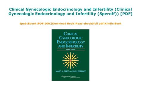 Clinical Gynecologic Endocrinology And Infertility Clinical
