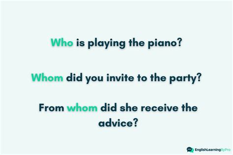 How To Teach Interrogative Pronouns With Examples Englishlearningbypro