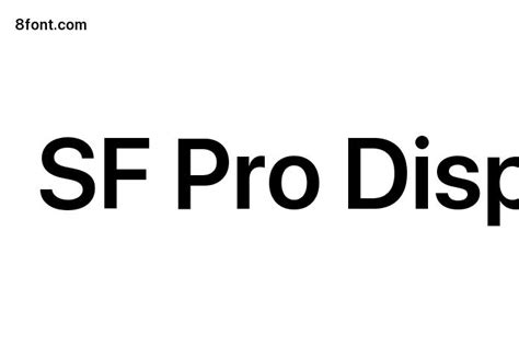 SF Pro Display Semibold Font Free Font Download