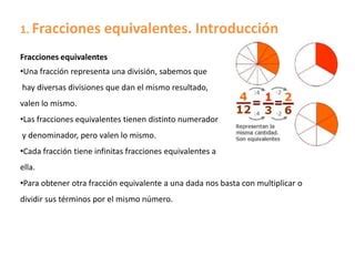 Fracciones Equivalentes PPT