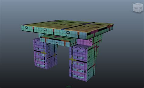 Webb S Blog Completed Environment Prop UV Layout For The Office
