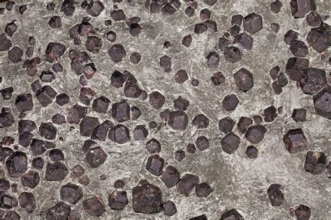 Garnet In Micaschist I Stock Image C0210299 Science Photo Library