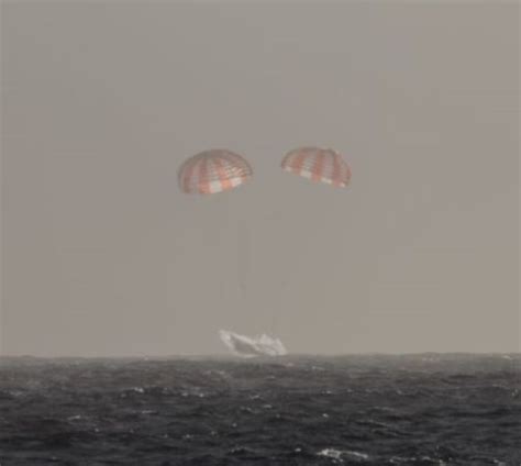 SpaceX Dragon CRS Returns To Earth In Splashdown On Feb Space
