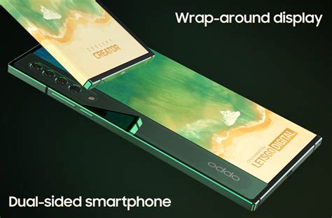 There Are Folding Smartphones And Then Oppo S Dual Sided Smartphone With Wraparound Display