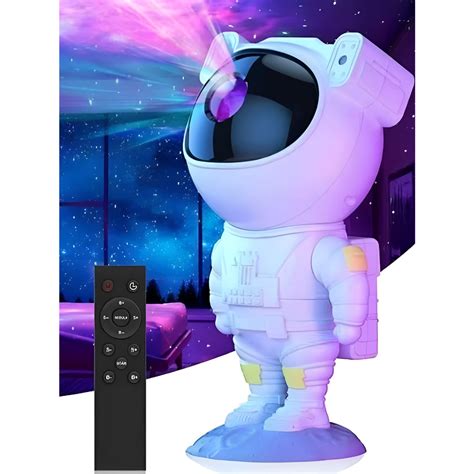 Projetor Astronauta Galaxy Nebulosa Star Lampada Estrela Noturna Galaxia Nebulosa Astronauta Luz