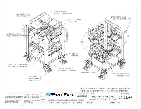Custom Esd Wafer Cleanroom Transport 300mm And150mm Carts Pro Fab