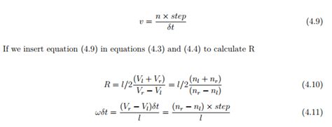 Differential Drive Robot Kinematics Mathematical Modeling Robotics Forward Kinematics
