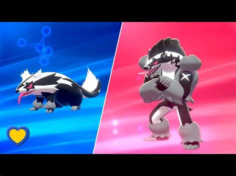 Pokemon Linoone Evolution Chart Pokemon 18264 Shiny Galarian Linoone