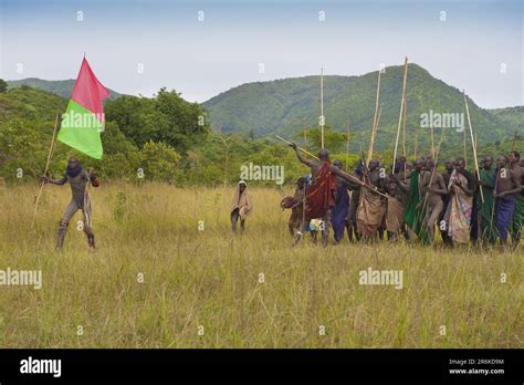 Donga Stick Fighting Ceremony Surma Tribe Tulgit Omo Valley