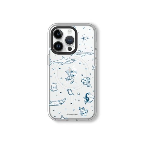 【犀牛盾】iphone 15系列clearmagsafe 兼容透明防摔手機殼∣皮克斯系列 海底總動員 海底世界 Pchome 24h購物