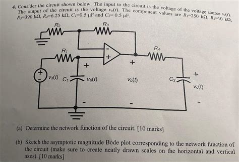 Consider The Circuit Shown Below The Input To The Chegg