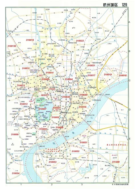 方舆 经济地理 浙江省邮政编码图 Powered By Phpwind