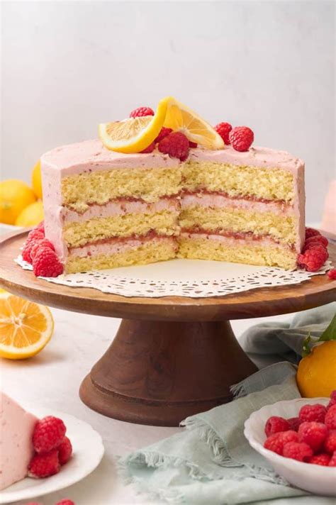 Lemon Raspberry Layer Cake A Classic Twist