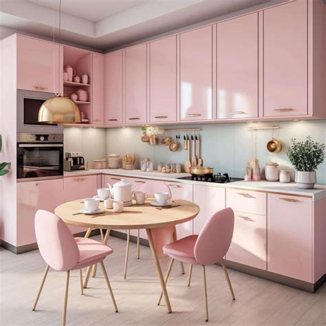 Inspire Se A Cozinha Rosa Dicas Para Criar Um Ambiente Charmoso E