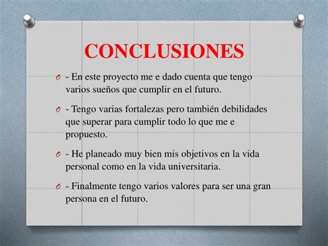 Ejemplos De Conclusiones Para Proyectos Imagesejemplo De Conclusion De ...