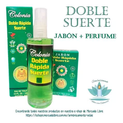 Loción Doble Suerte Rápida Kit Jabón Y Perfume Mercadolibre