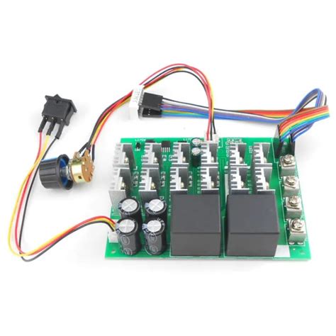 A V Digital Display PWM Speed Control Module Positive And Negative Adjustable DC