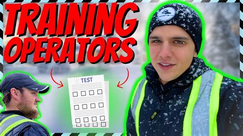 The Process Of Training Our Operators Youtube