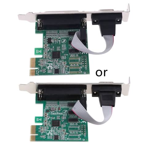Pcie Card With Serial And Parallel Port Full Height At Monique