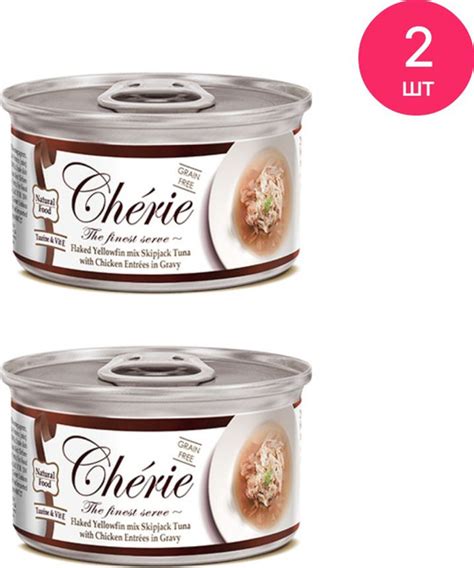 Корм влажный для кошек Pettric / Петтрик Cherie для взрослых животных ...