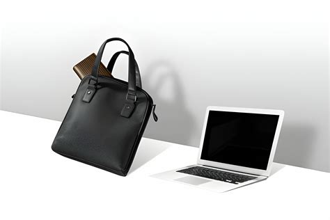 Black Leather Laptop Backpack Durability Meets Style