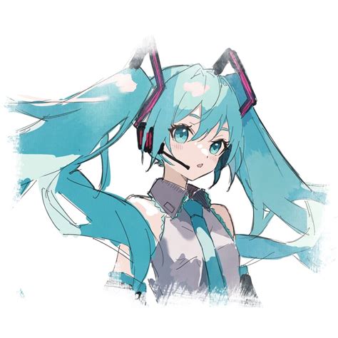 Hatsune Miku Vocaloid Drawn By Miku Ponchan Danbooru