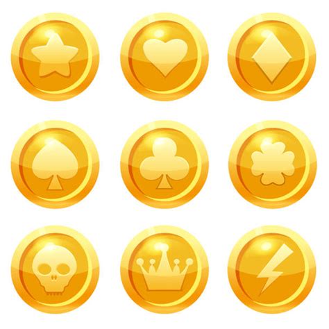 1700 Cartoon Flat Set Icons For Game User Interface Stock