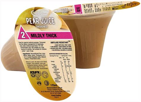 Flavour Creations Mildly Thick Pear Flavour 175ml