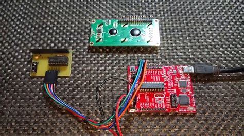 Ti Msp430g2xx Spi Bit Banging Cd4094b Lcd Example Youtube
