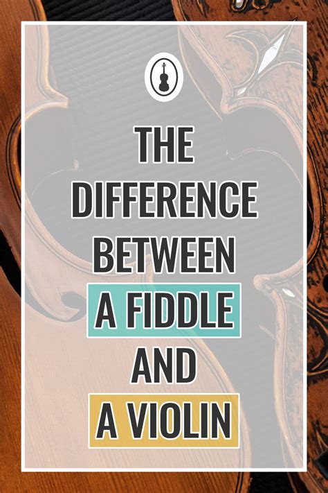 Fiddle Vs Violin Whats The Difference Violin Learn Violin