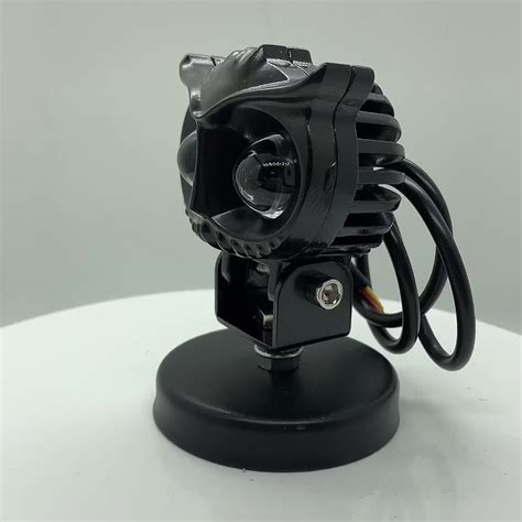 Motorcycle Fog Light Car Dual Color Led Headlight Owl Design Head Light
