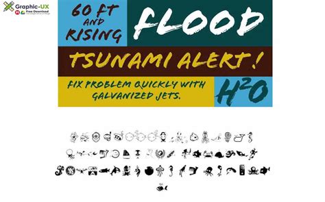 Flood Font Graphicux