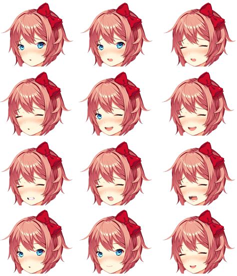 Lewd Sayorilewdori Face Sprite Feel Free To Use Rddlc 43 Off