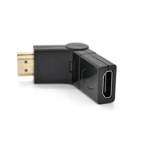 Купить Переходник HDMI папа-мама уголок на 180 градусов, цена 150 грн ...