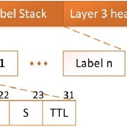 MPLS Label Stack And Label Format Download Scientific Diagram