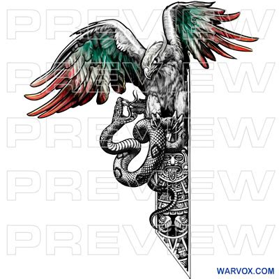 Mexican Crest Tattoo