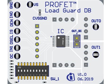Btg70502epldaughbrdtobo1 Infineon Placa De Evaluación Placa De Evaluación Infineon Btg7050