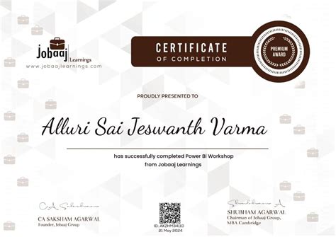 Jeswanth Varma Alluri On Linkedin Jobaajlearning Powerbi Learning