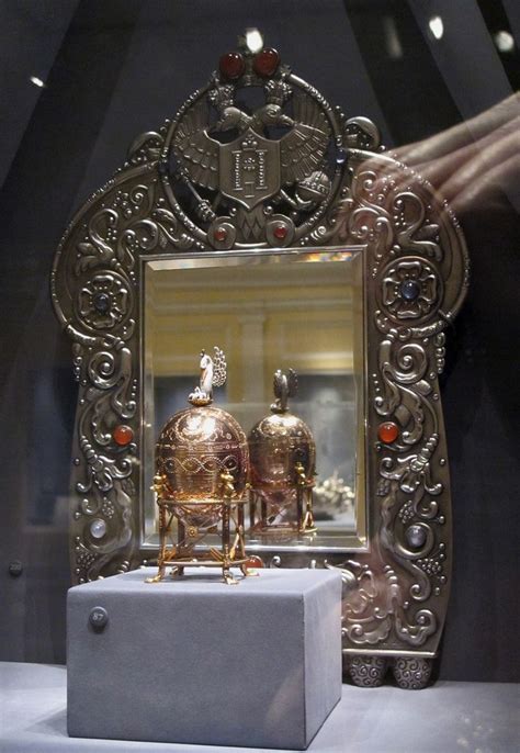 Faberge Imperial Pelican Easter Egg Imperial Easel Frame Virginia