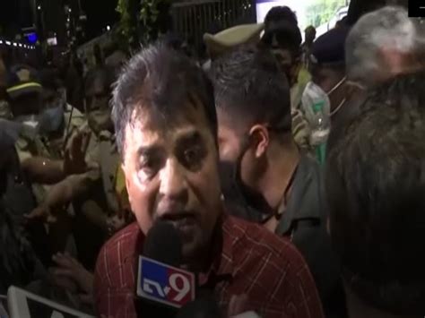 Bjp Leader Kirit Somaiya Detained In Mumbai Attacks Maha Govt