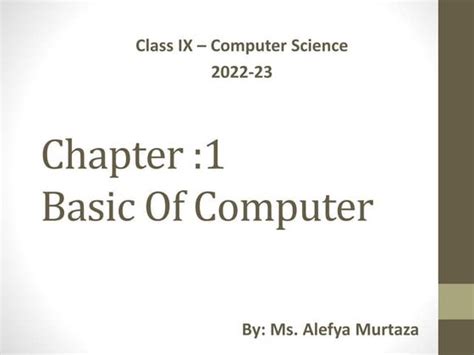 Types Of Computer Pptx Computing Technology And Computing