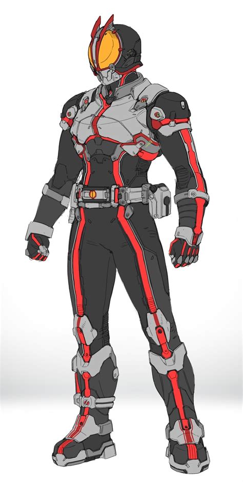 Kamen Rider Faiz Kamen Rider And More Drawn By Xiangzi Box Danbooru