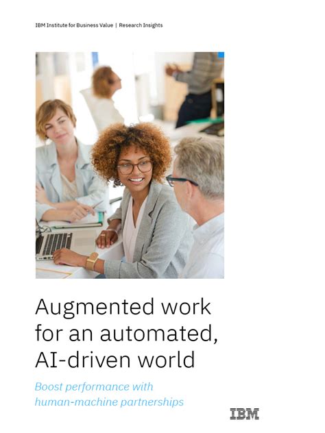 Ibv Augmented Work For An Automated Ai Driven World Pdf