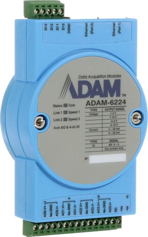 ADAM Ch Isolated Digital I O Modbus TCP Module Advantech AE