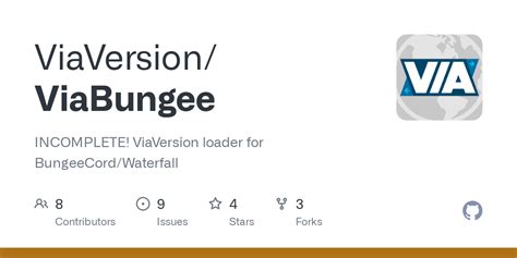 github viaversion viabungee incomplete viaversion loader for